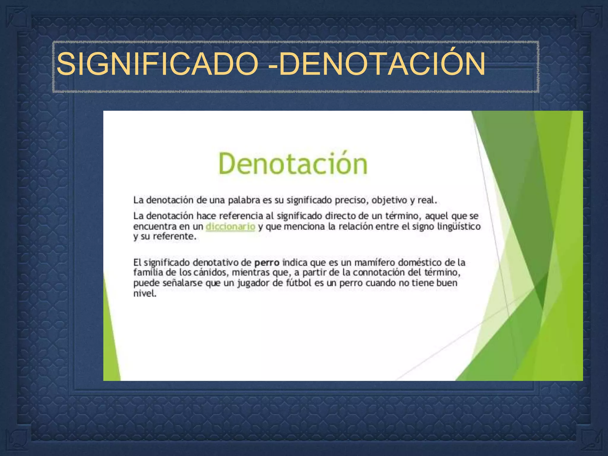 Significado significante | PPT