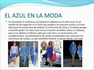 Significados y usos del color azul | PPT
