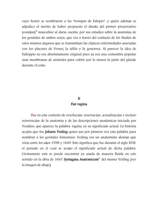 Significado y simbolismo de la etimología de "vagina" | PDF