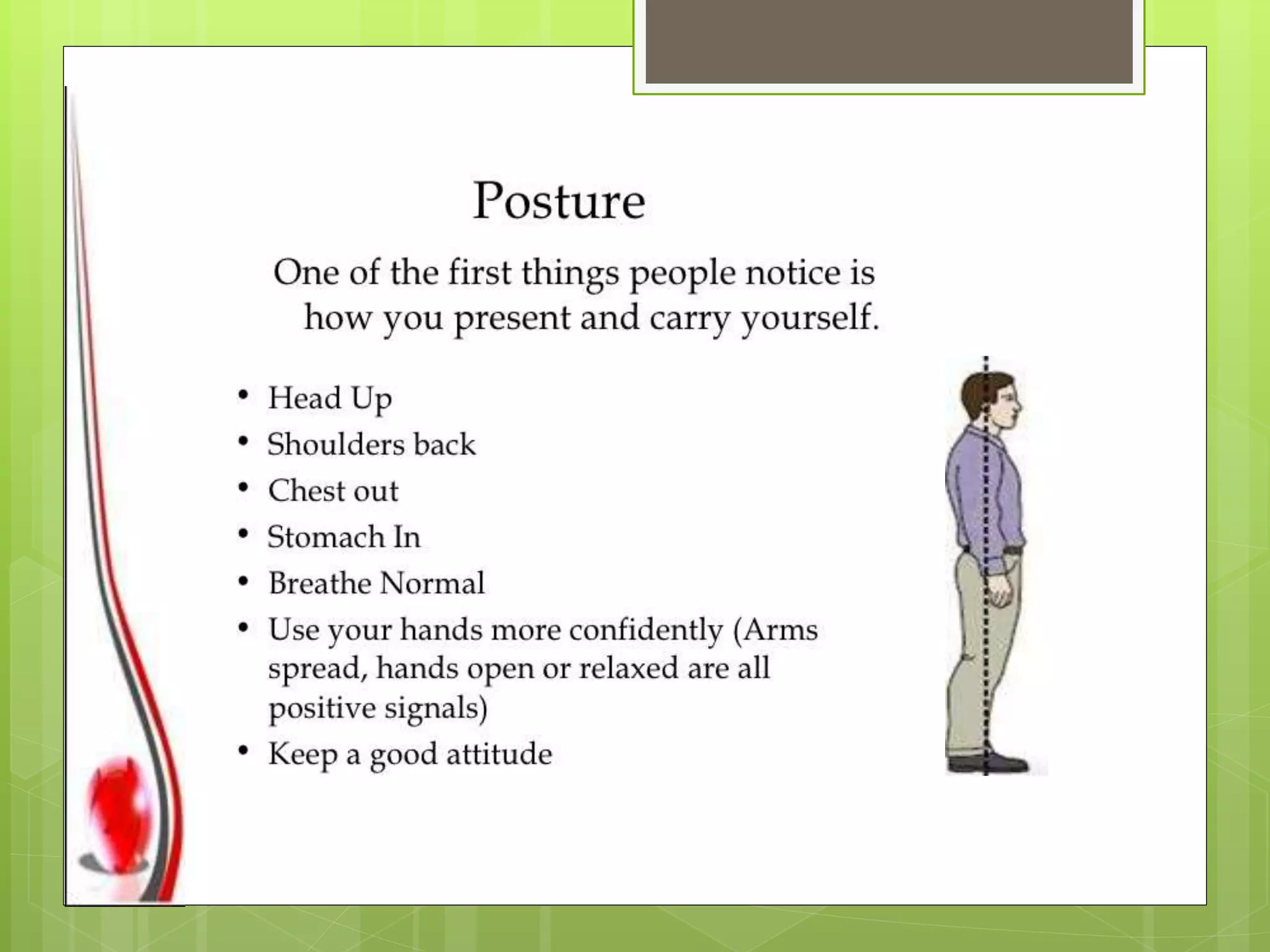 Significance of body posture | PPTX