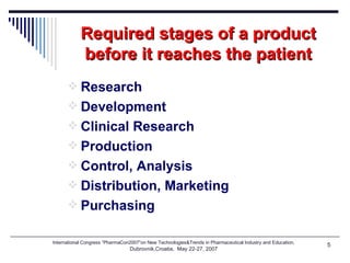 Significance of BA/BE studies in drug research and evaluation of ...