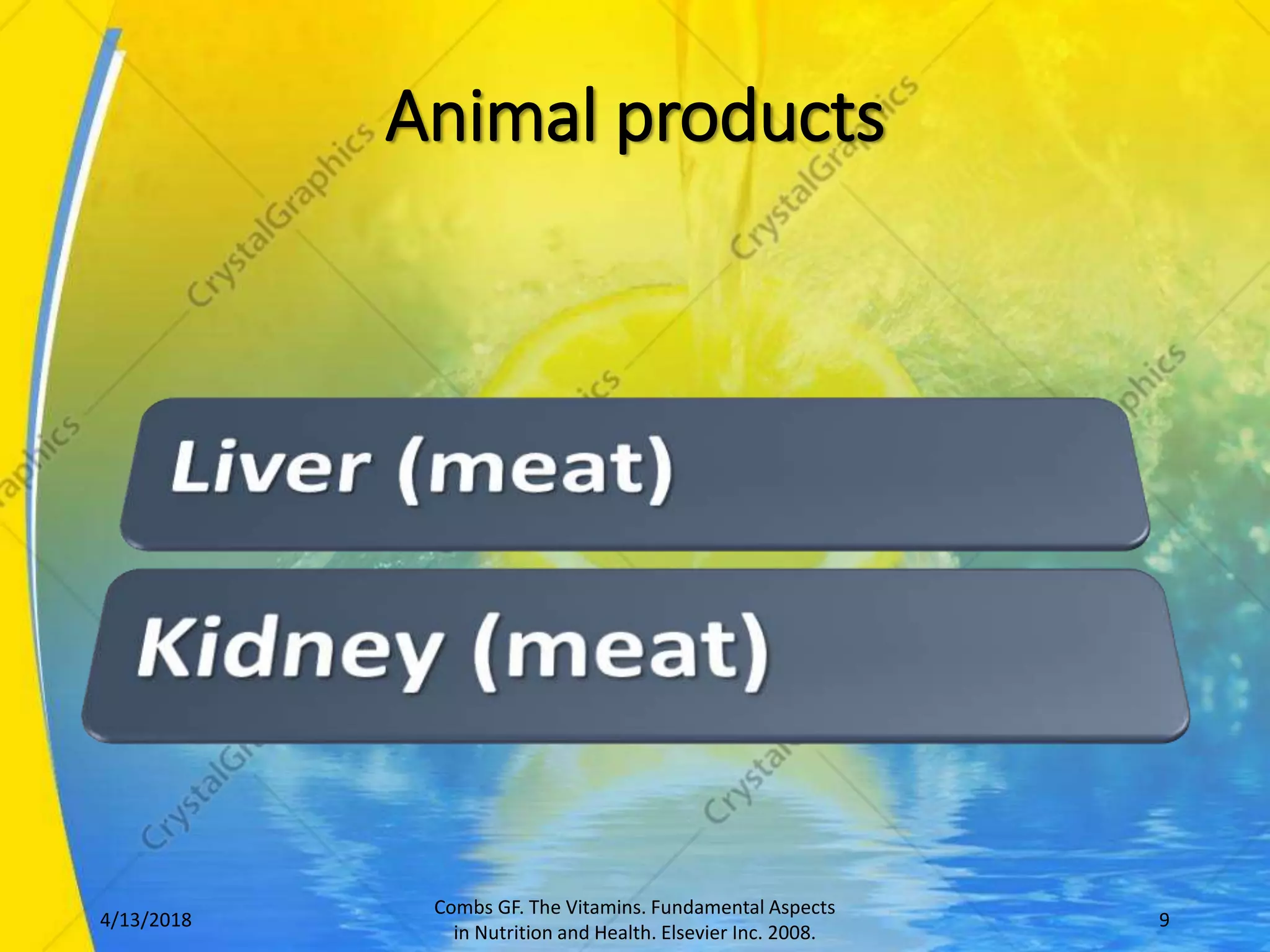 Significance and sources of vitamin C | PPSX | Nutrition | Healthy Living