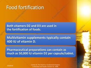 Significance and sources of vitamin D | PPSX