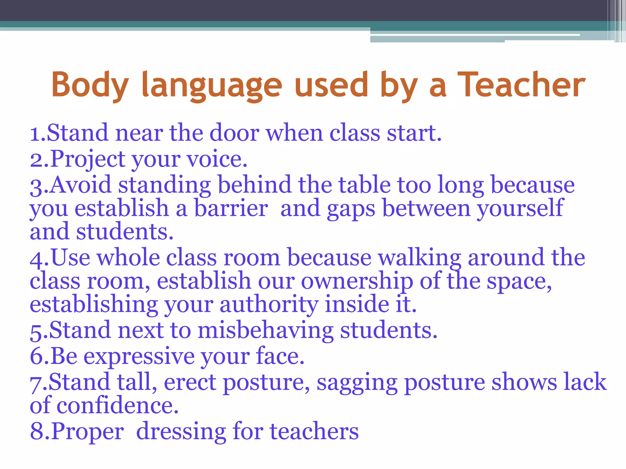 Significance of body language in effective learning 1 (2) | PPTX