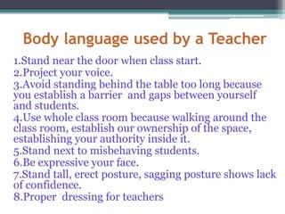 Significance of body language in effective learning 1 (2) | PPTX ...