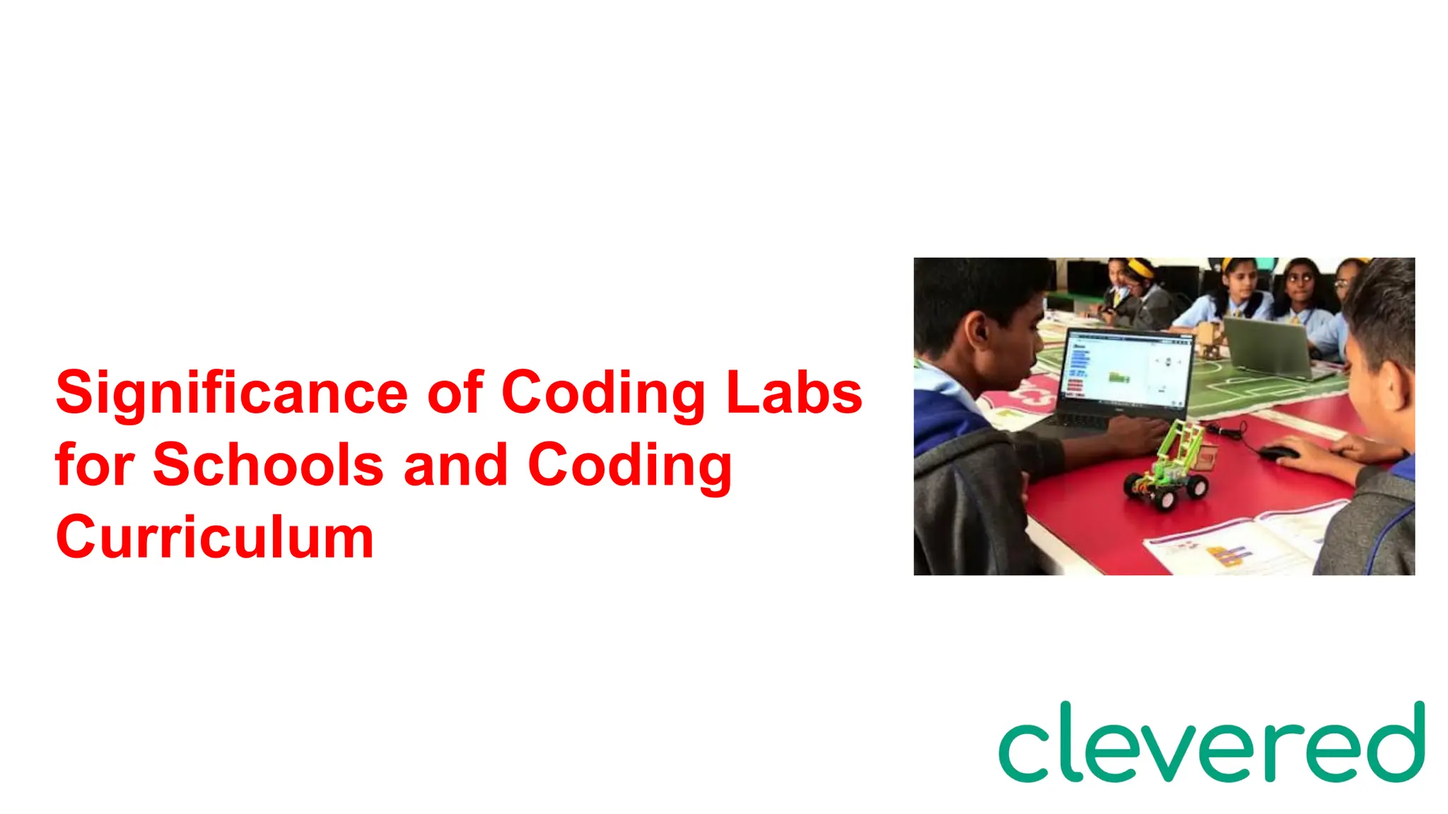 Significance Of Coding Labs For Schools And Coding Curriculum Pdf