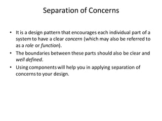 Significance Of Component Base Architecture | PDF