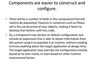 Significance Of Component Base Architecture | PDF
