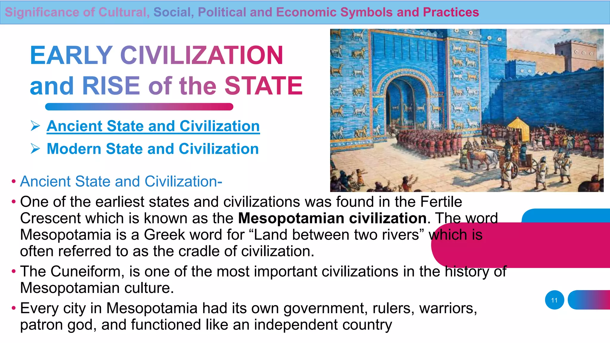 Significance of cultural, social, political and economic | PPTX