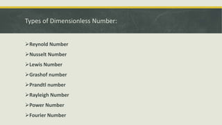 Significance of Dimensionless Number.pptx