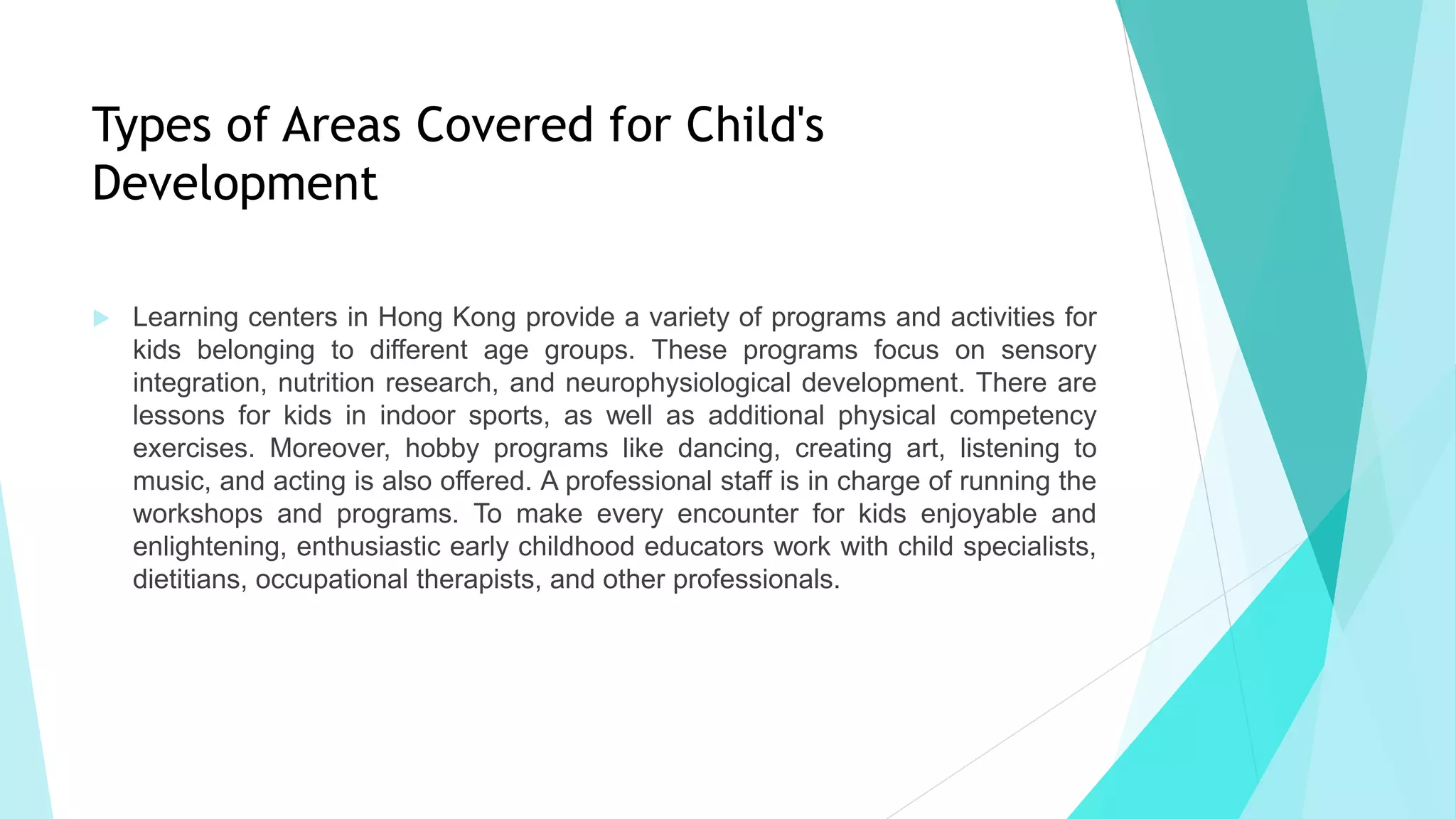 Significance of Early Childhood Education Programmes - Spring Learning | PPTX