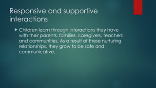 significance of early years.pptx development of child in early years | PPTX