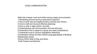 Significance of Effective Legal Communication.pptx