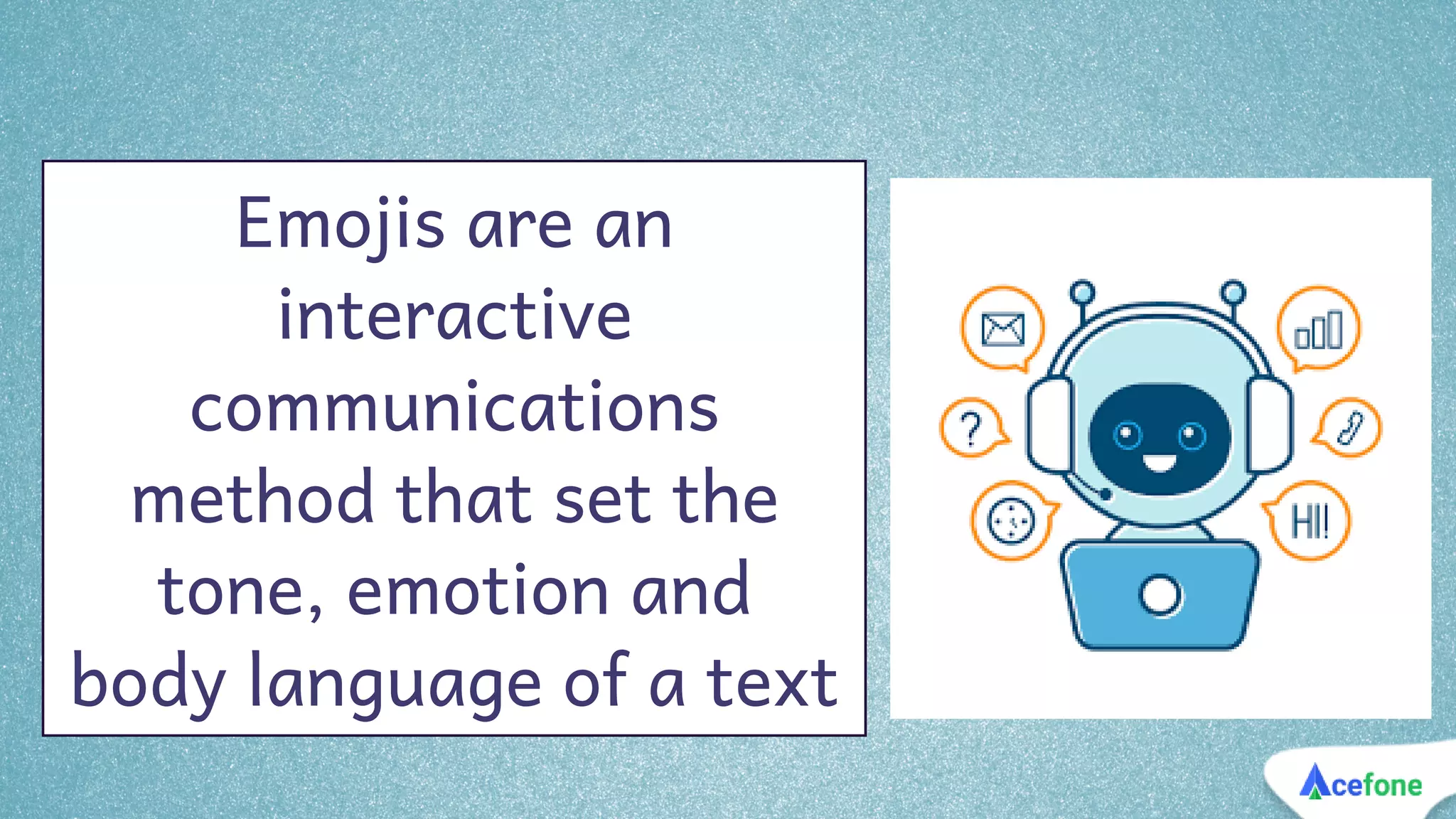 Significance Of Emoji Speaking Chatbots | PPT