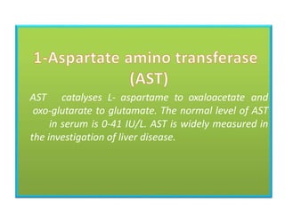 CLINICAL SIGNIFICANCE OF ENZYMES PRESENTATION | PPTX