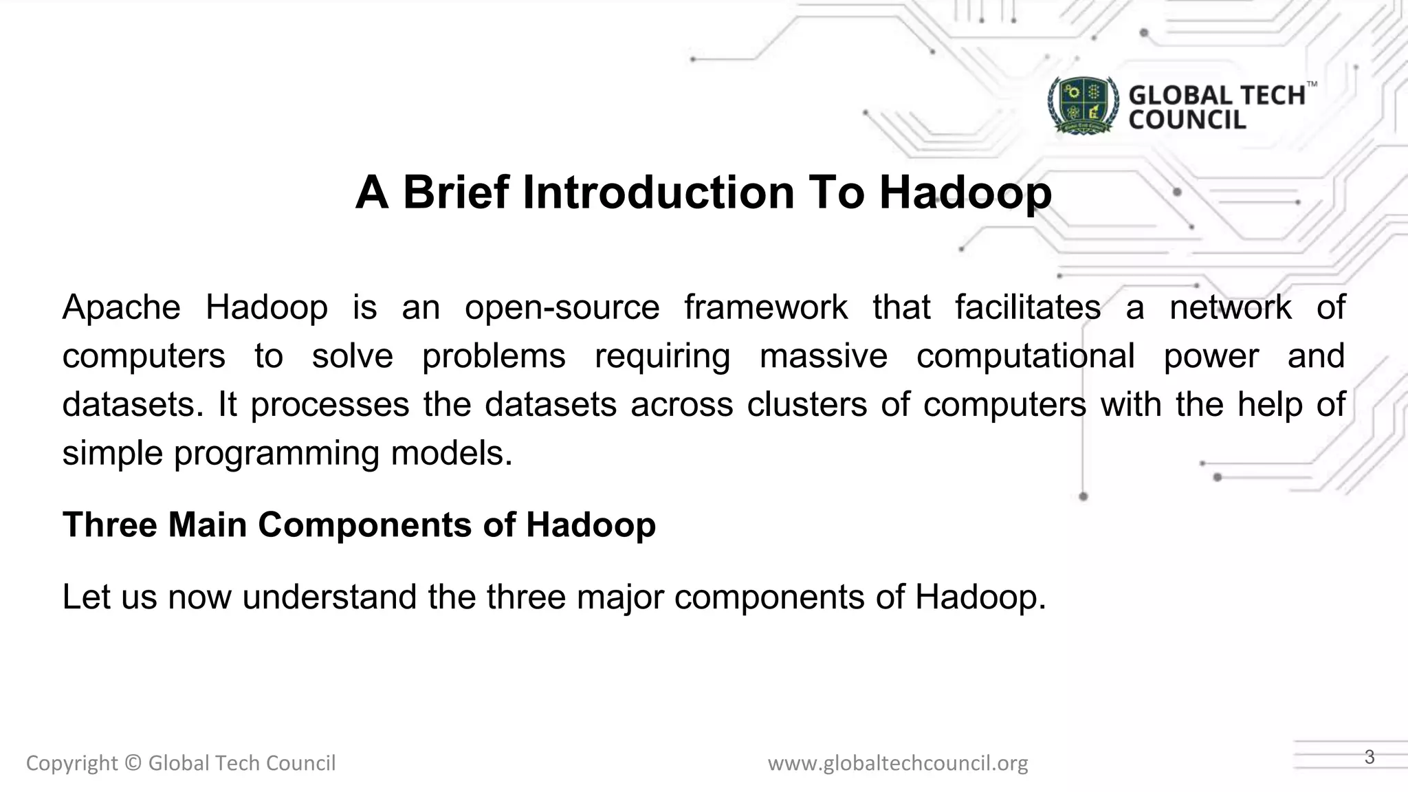 Significance Of Hadoop For Data Science | PPT