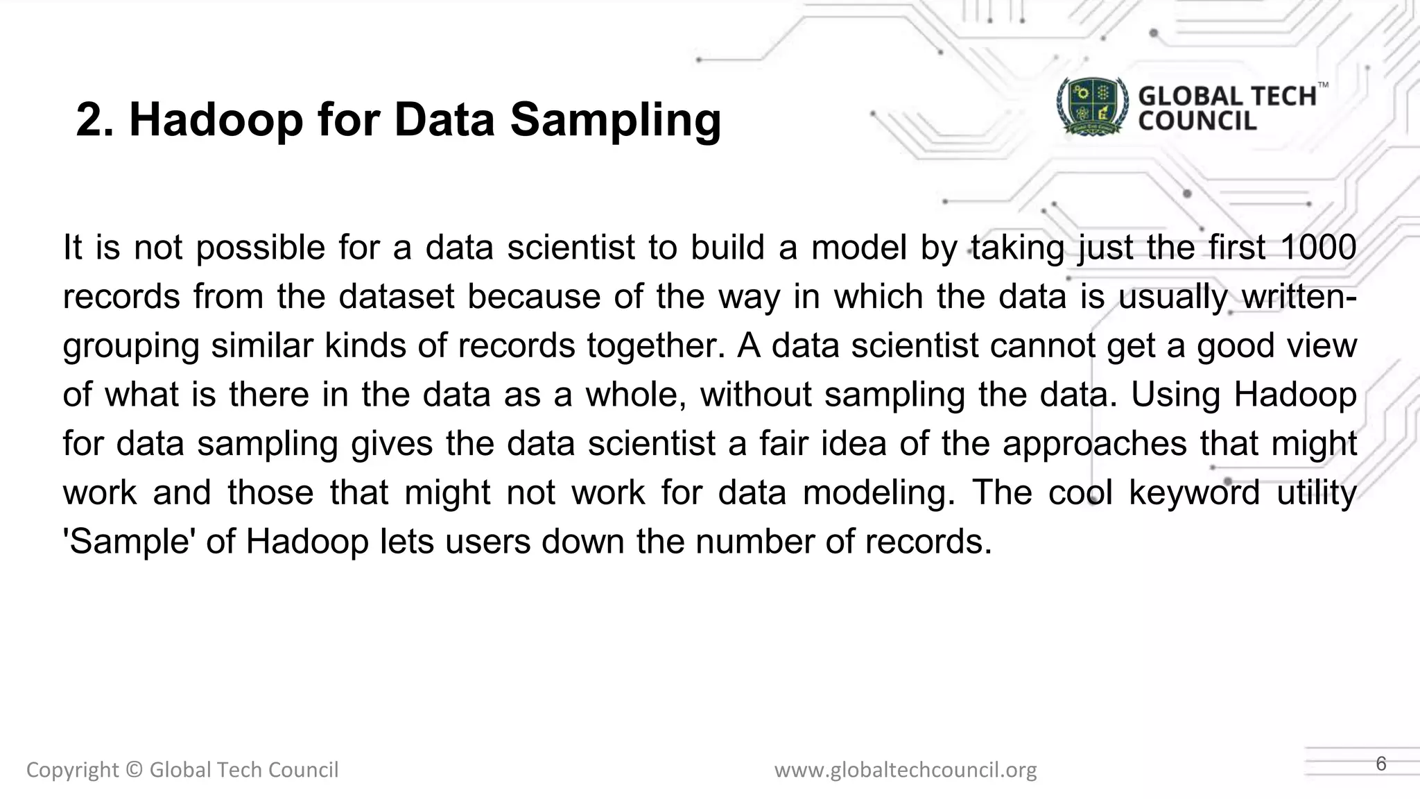 Significance Of Hadoop For Data Science | PPT Significance Of Hadoop For Data Science | PPT