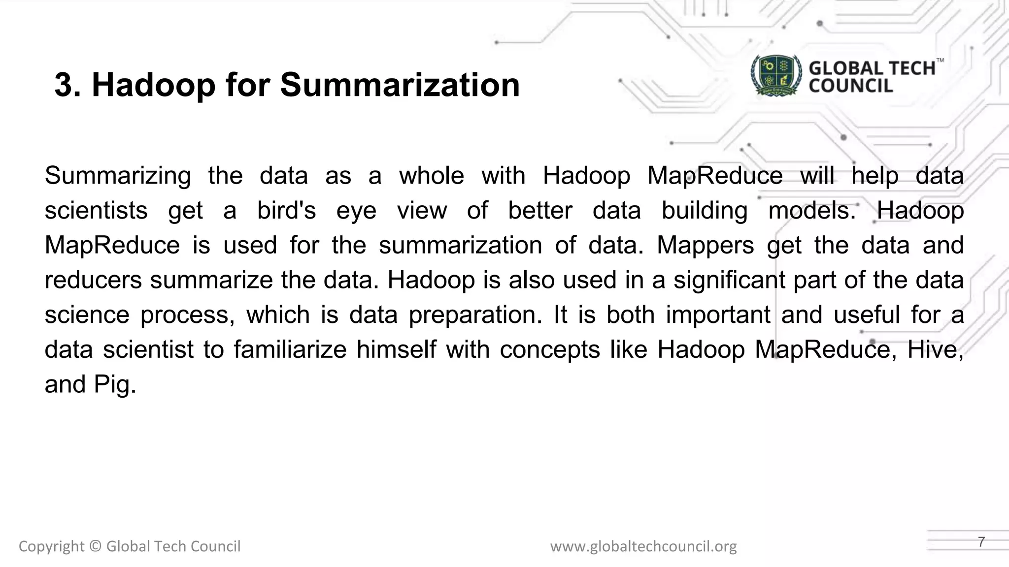 Significance Of Hadoop For Data Science | PPT Significance Of Hadoop For Data Science | PPT