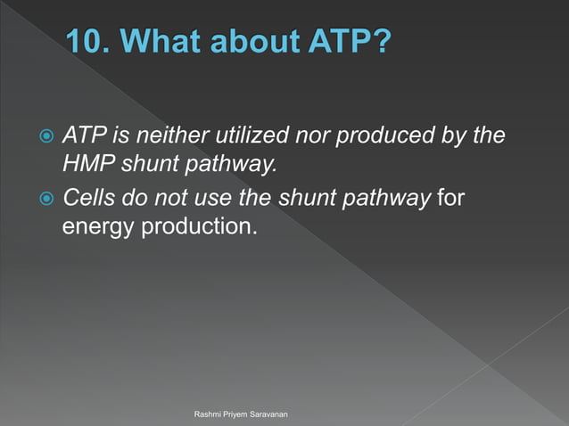 Significance of HMP Pathway | PPTX