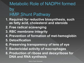 Significance of HMP Pathway | PPTX
