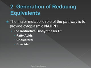 Significance of HMP Pathway | PPTX