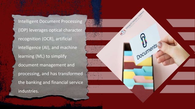 Significance of Intelligent Document Processing (IDP) for Financial ...