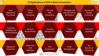 Significance of Intelligent Document Processing (IDP) for Financial ...