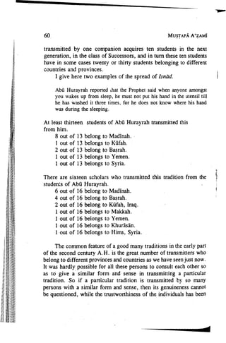 Significance of isnad_-_mustafa_azmi | PDF