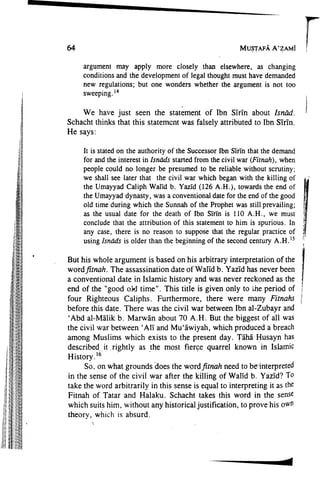 Significance of isnad_-_mustafa_azmi | PDF