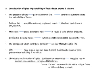 Significance of milk_lipid_in_human_health | PPTX