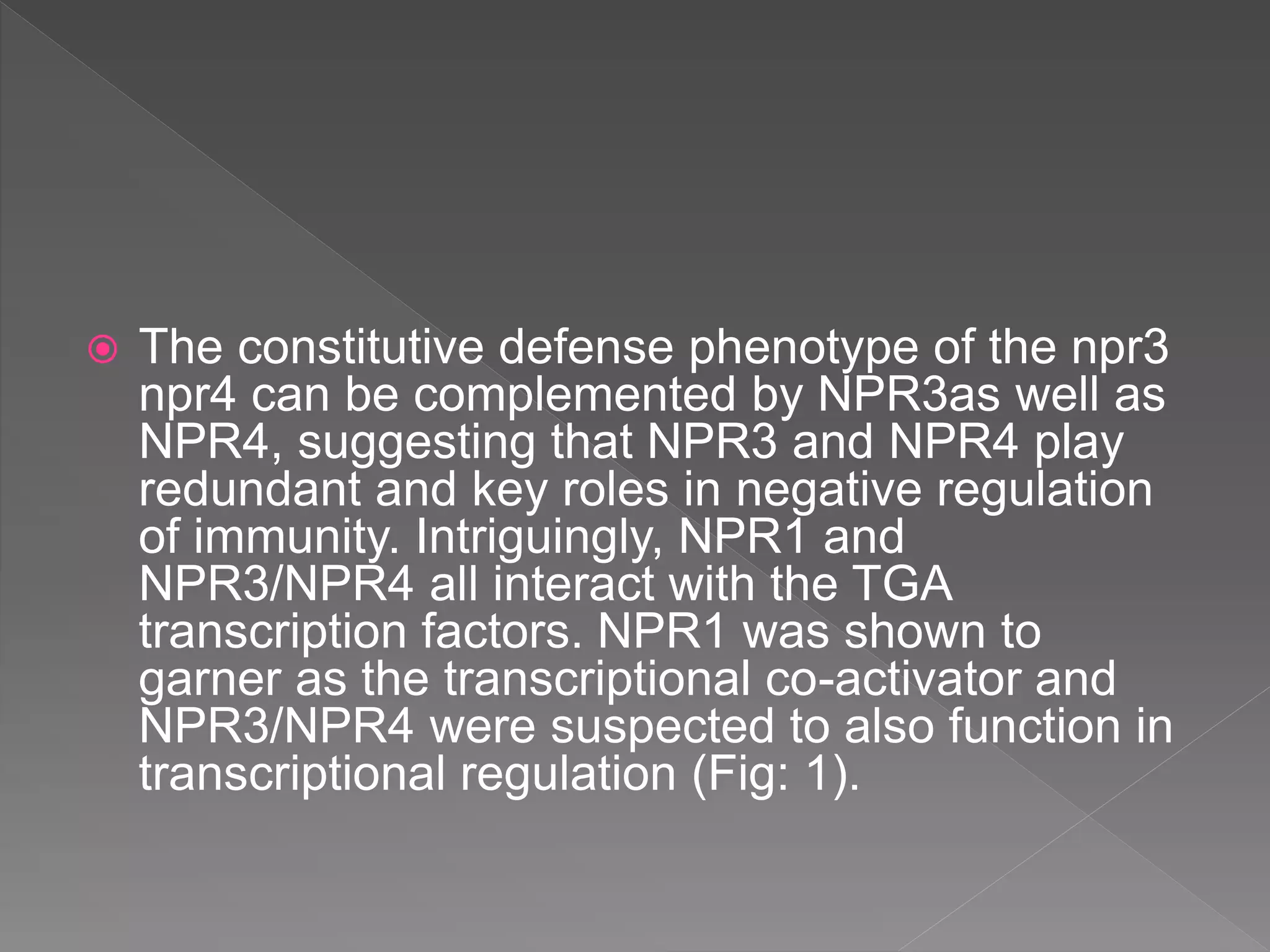 Significance of npr1 receptor | PPTX