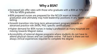 Significance of nursing education powerpoint | PPTX