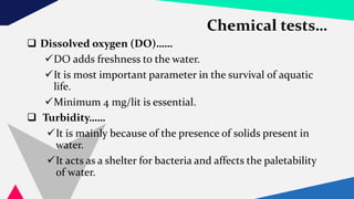 Characteristics of water & it’s significance | PPTX