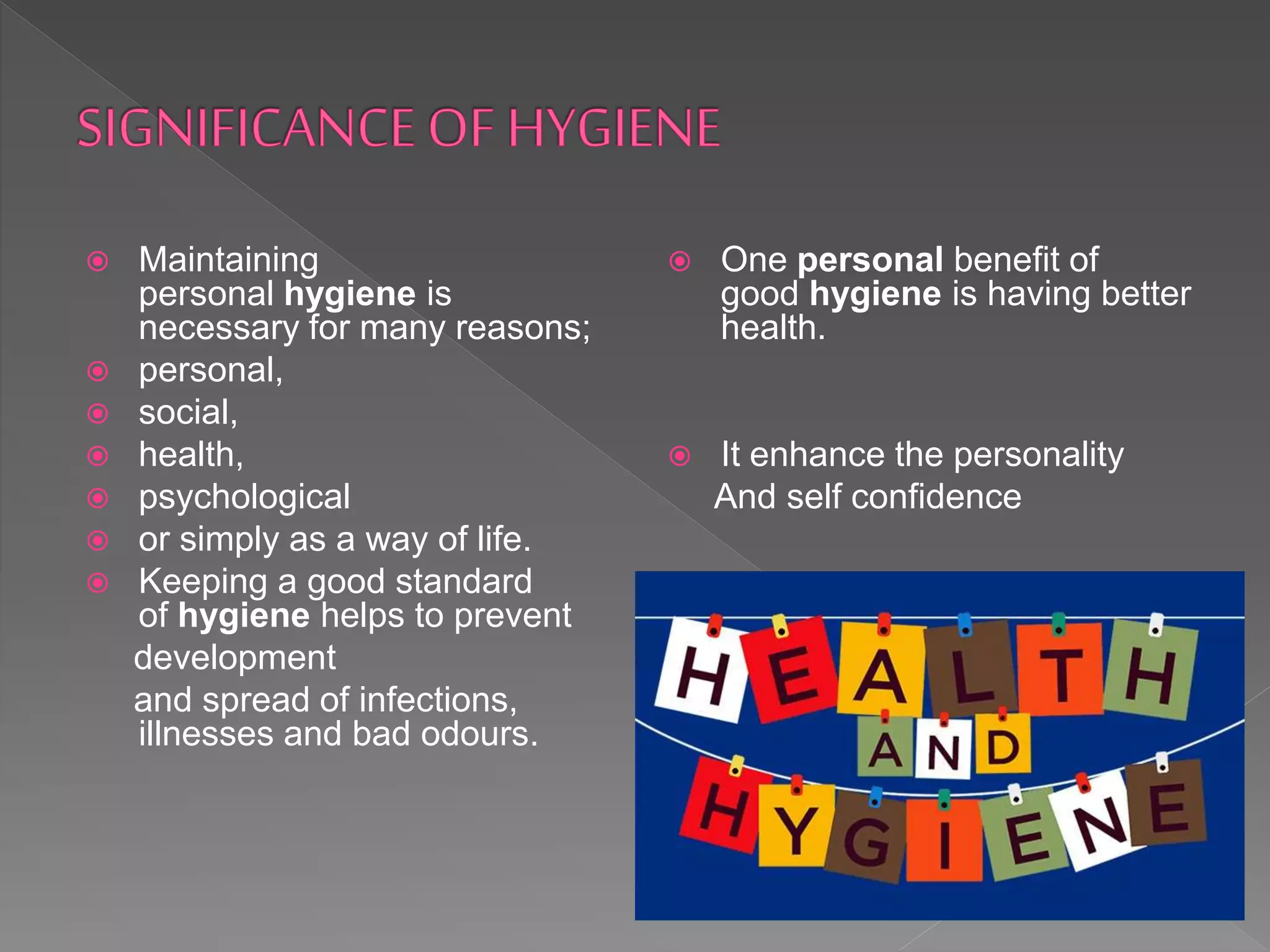 Significance of public health and hygiene | PPTX
