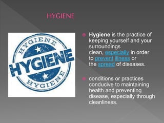 Significance of public health and hygiene | PPTX