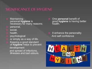 Significance of public health and hygiene | PPTX