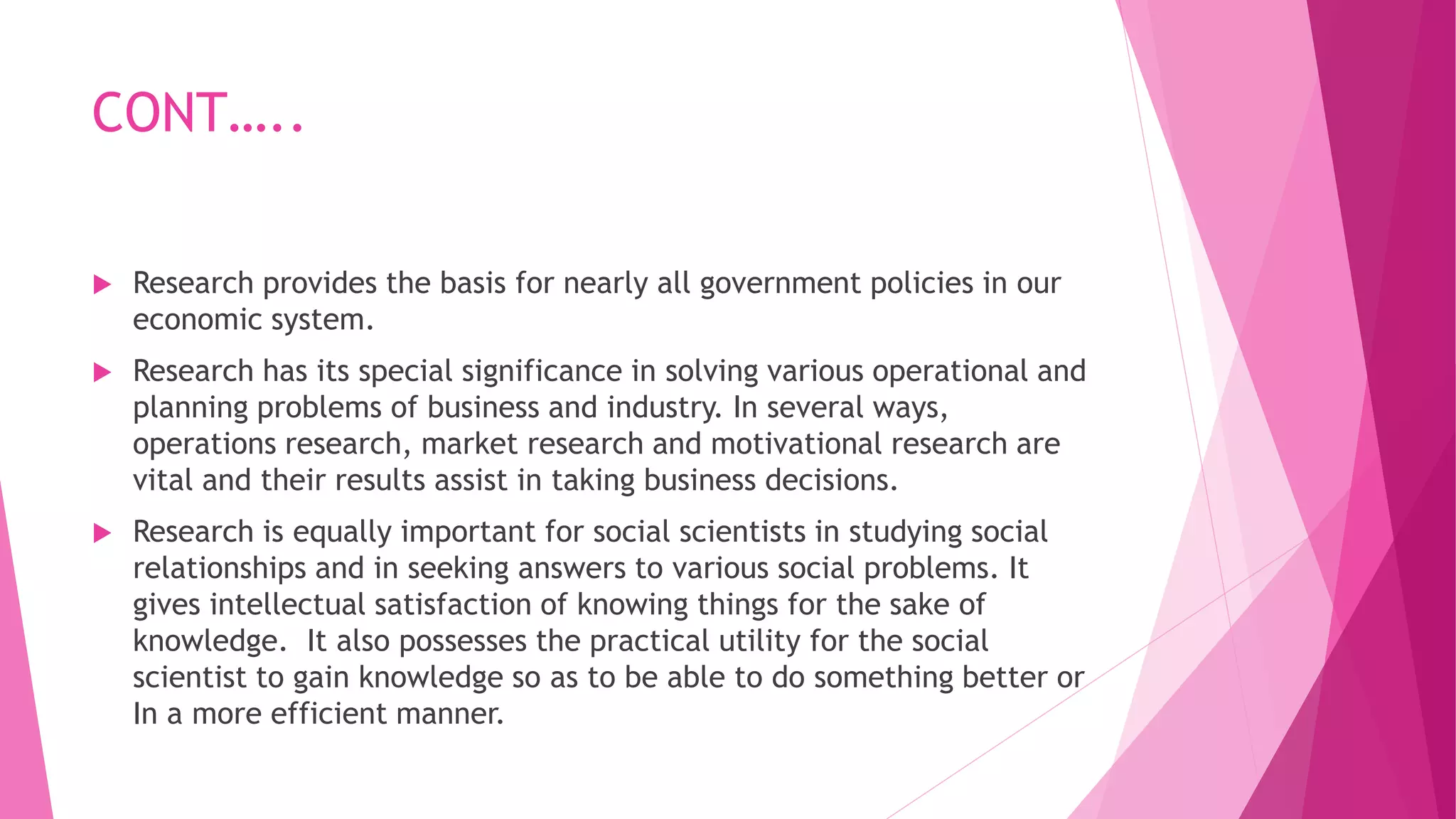 Significance of research | PPTX