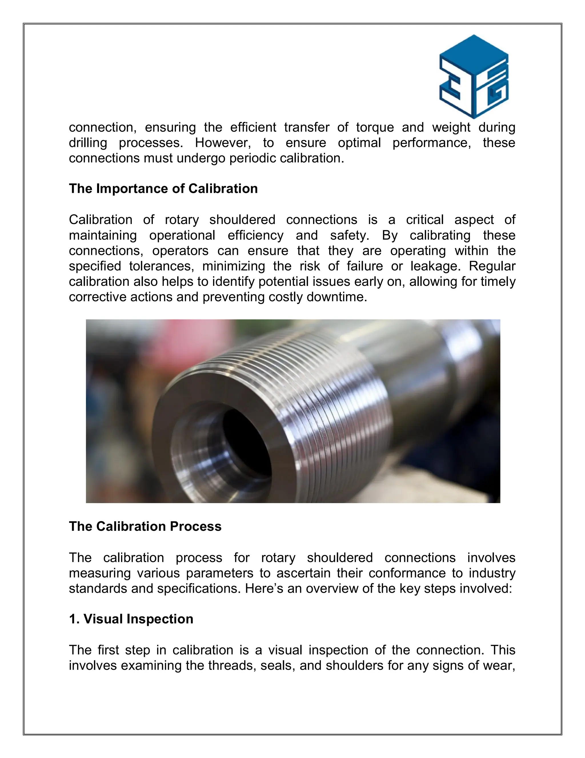 Significance of Rotary Shouldered Connection Calibration | PDF