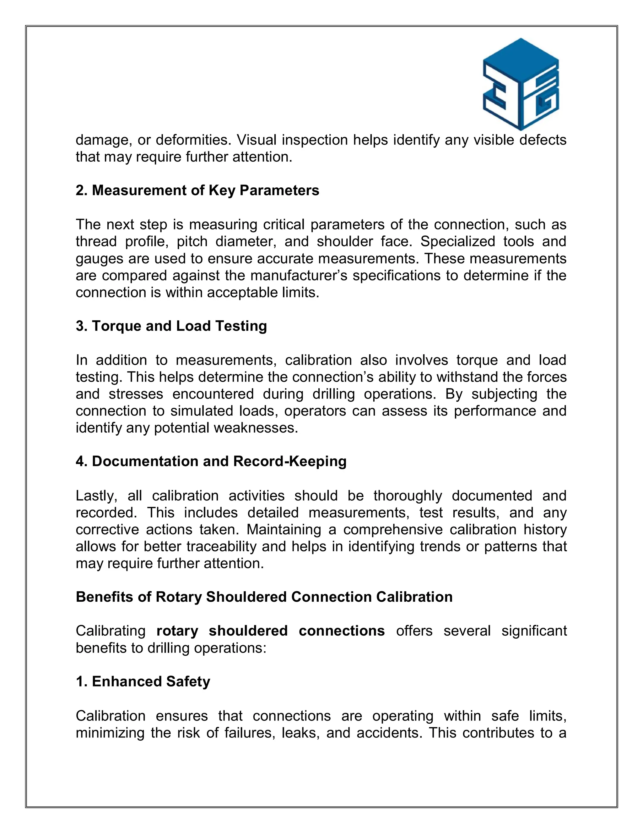 Significance of Rotary Shouldered Connection Calibration | PDF