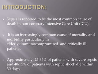 Significance of serum procalcitonin in sepsis | PPTX