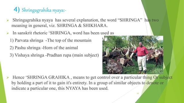 Significance of shringa grahika nyaya ppt | PPTX | Hinduism | Religion ...