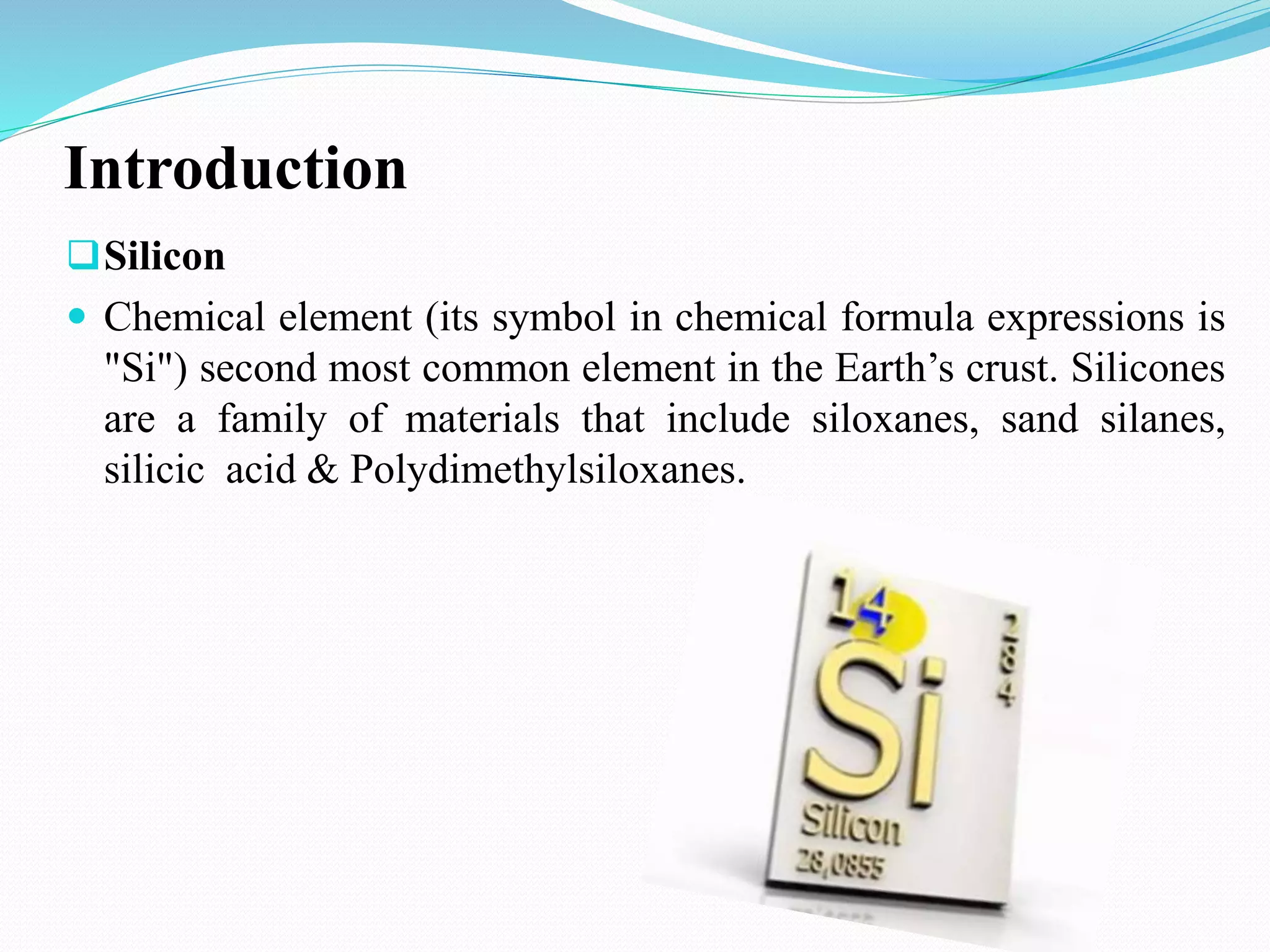 Significance of silicon | PPTX | Chemistry | Science