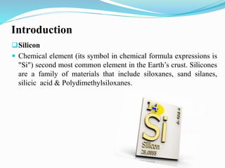 Significance of silicon | PPTX | Chemistry | Science