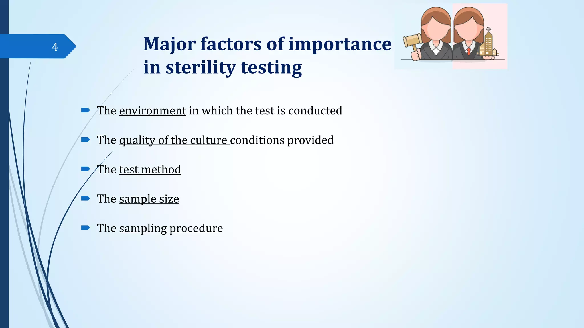 Significance of sterility testing | PDF