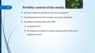 Significance of sterility testing | PDF