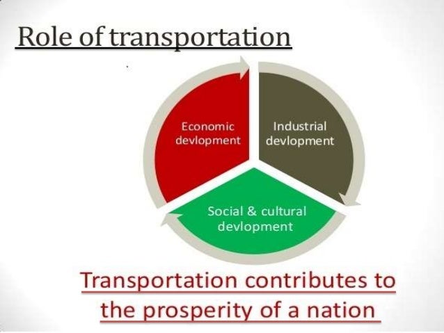 Significance of transportation