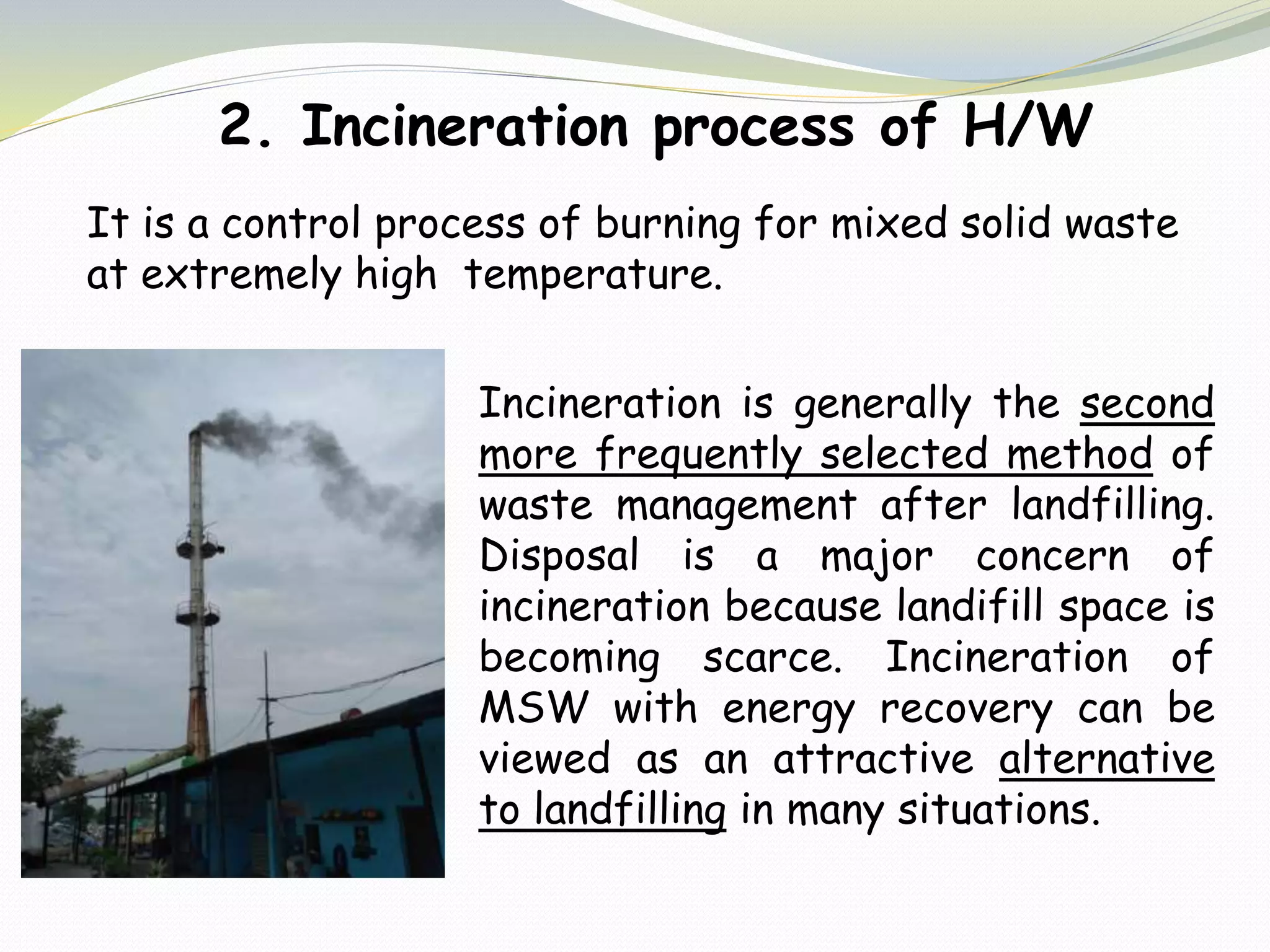 Significance of tsdf & their disposal pathways | PPTX