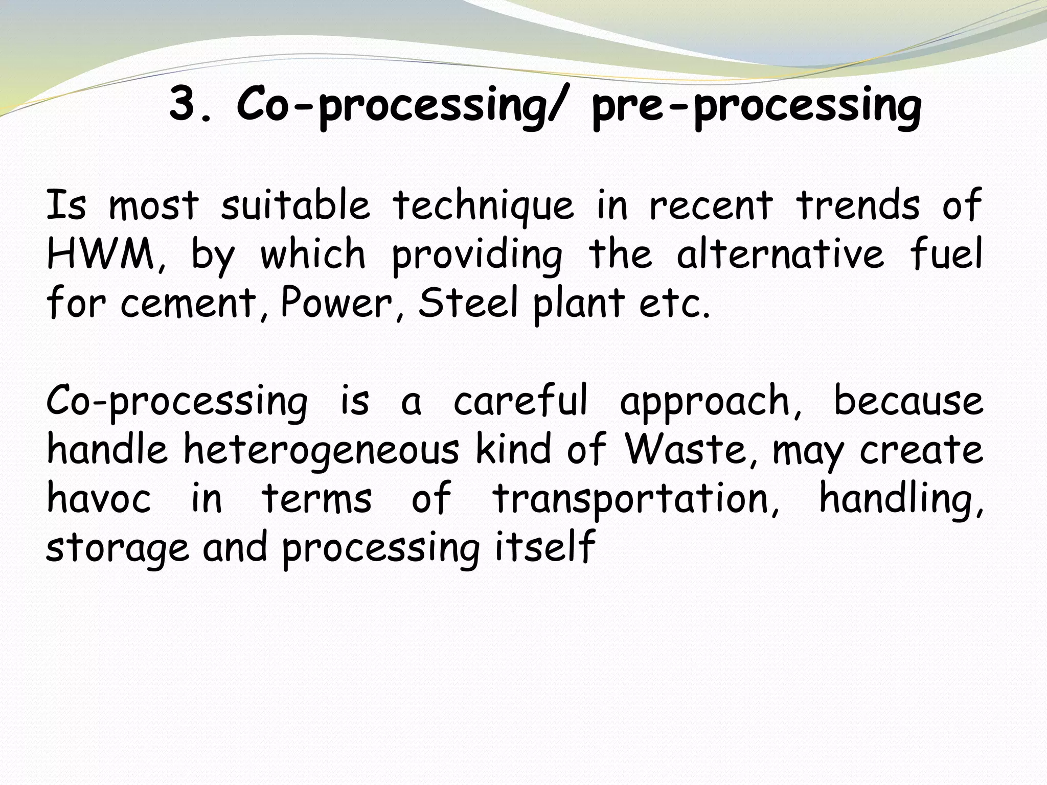 Significance of tsdf & their disposal pathways | PPTX