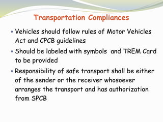 Significance of tsdf & their disposal pathways | PPTX