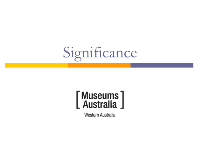 Significance presentation | PPT